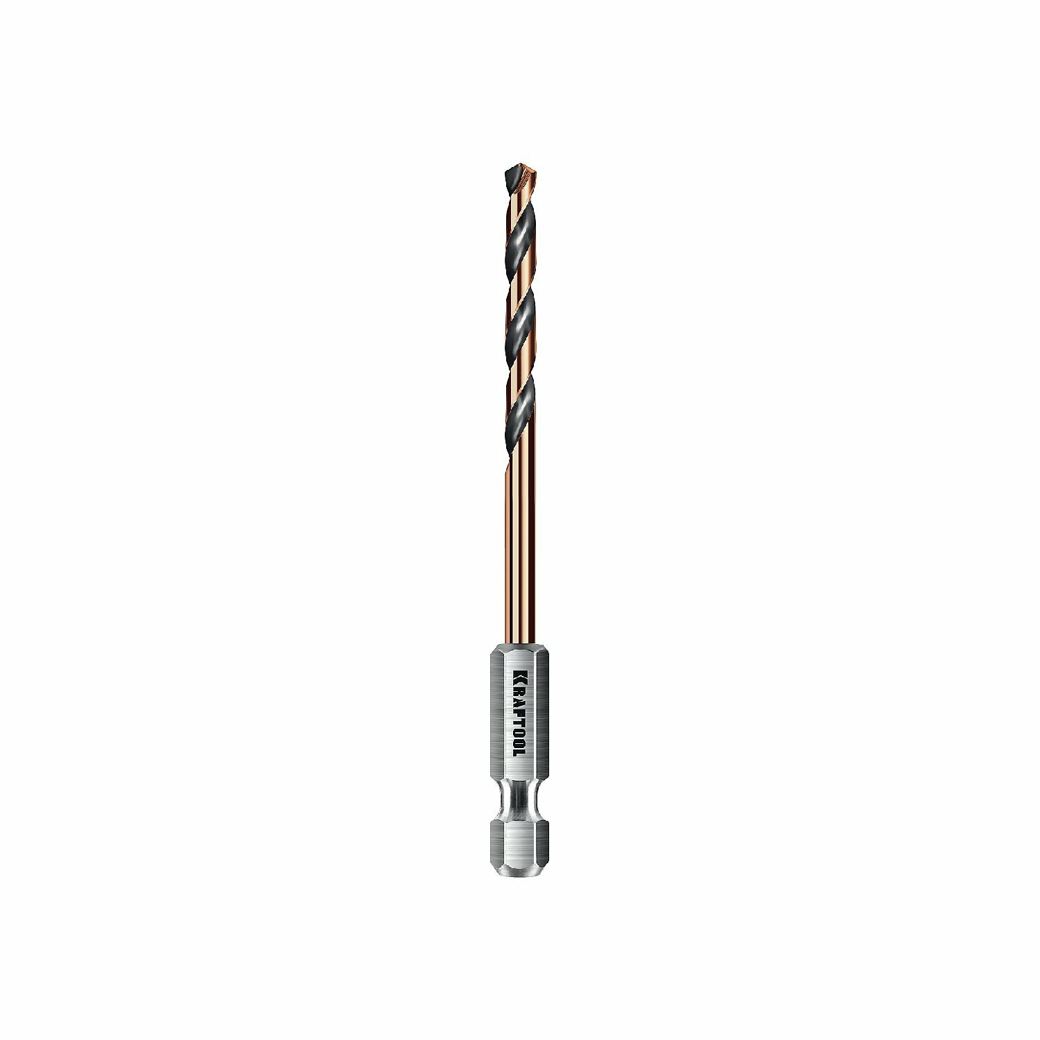 Сверло по металлу KRAFTOOL IMPACT READY d 3 0 мм шестигранный хвостовик 1 4" для шуруповертов с крестообразной подточкой и углом заточки 135