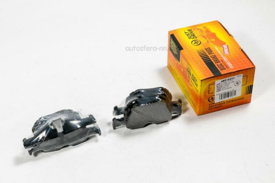 JUST DRIVE JBP0331 Колодки тормозные, задние GDB1727