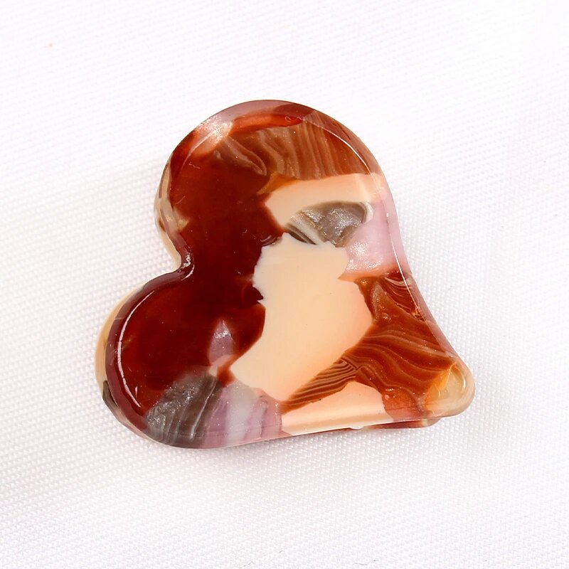 Сердечко из агата, брелок, lee0032-05
