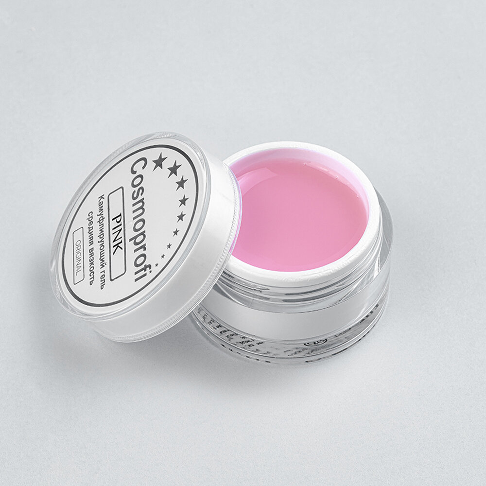 Cosmoprofi Камуфлирующий гель Pink - 15 грамм. UV-LED гель