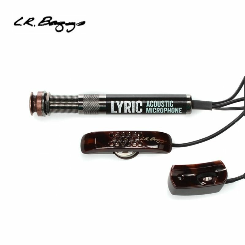 LR Baggs Lyric Звукосниматель микрофона акустической гитары Аналоговый микрофон и технология шумоподавления TRU MIC