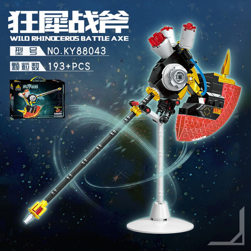 Kaizhi Star Assault Razer Fighter космический корабль шаттл линкор в сборе модель для мальчиков сборка строительных блоков игрушка в подарок