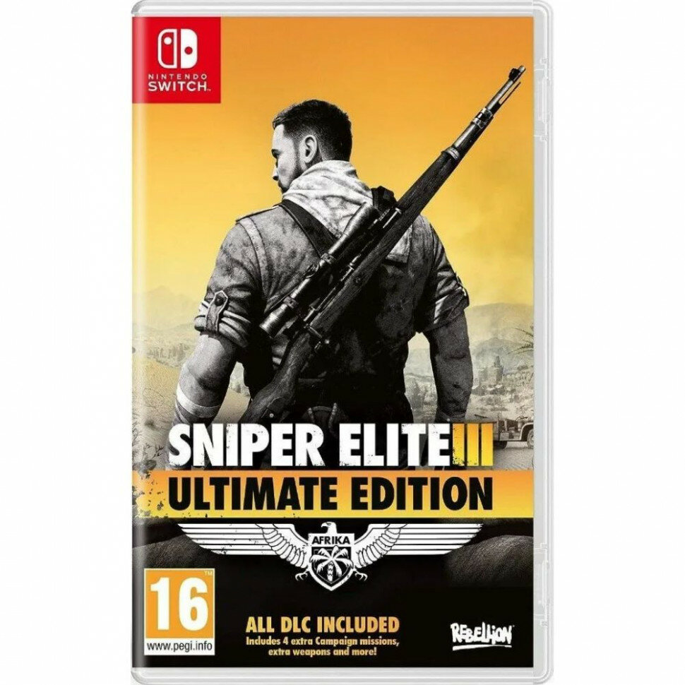 Игра Sniper Elite 3 (III) Ultimate Edition для Nintendo Switch