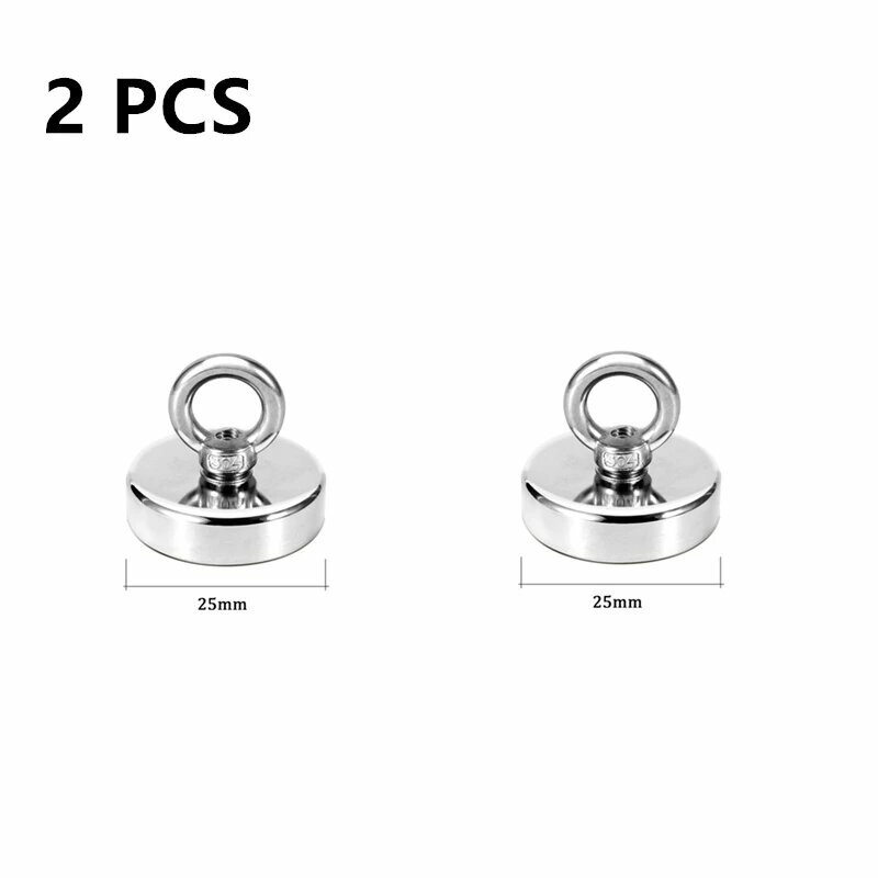 Неодимовые рыболовные магниты magnet 2 Pcs D25 Rally 20kg