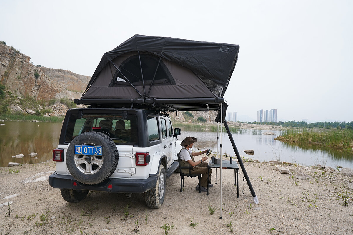 Палатка на крышу автомобиля Wild Land Wild Cruiser 160 Pro (облегченная)