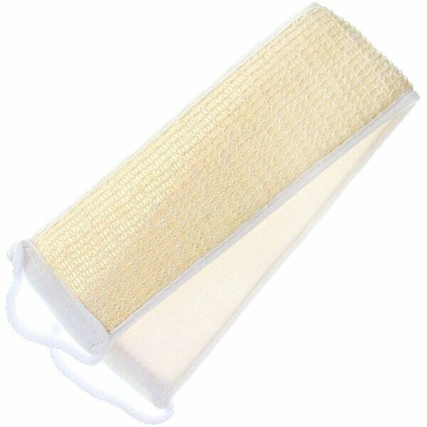 Мочалка ULTRAMARINE для тела комбинированная "В Баньку" с сизалем 57х9,5 см