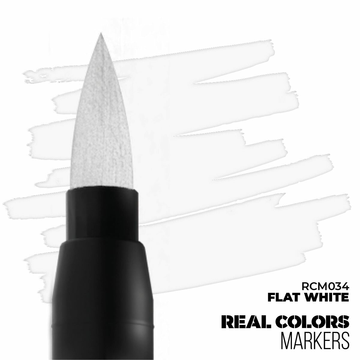 Акриловый макер AK Interactive - Flat White — фото 1