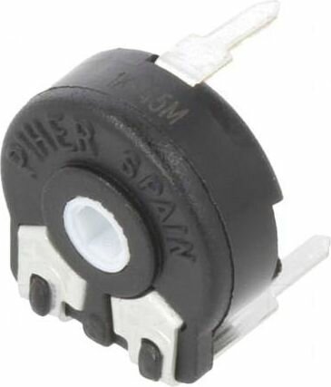 Потенциометр PIHER PT10MV10-102A2020-S Потенциометр: монтажный однооборотный горизонтальный 1кОм 1шт