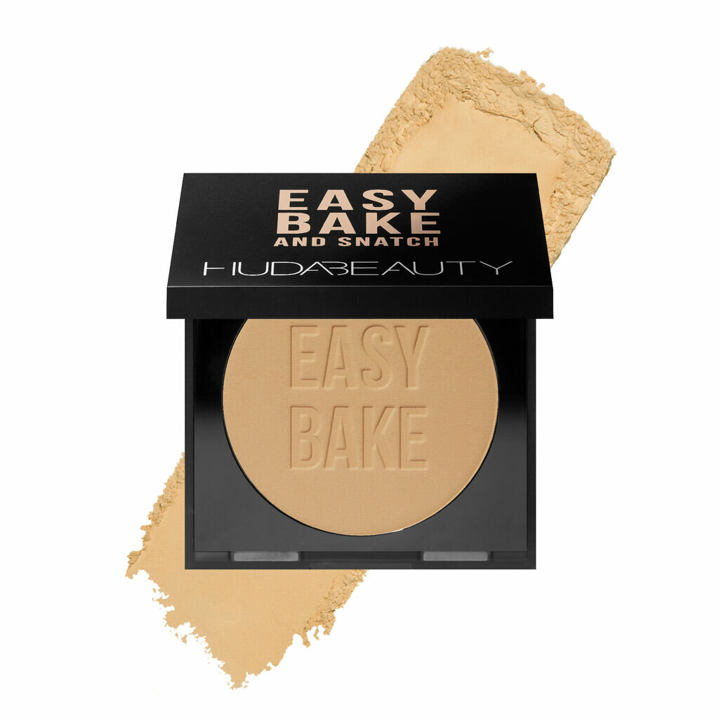 Huda Beauty Пудра Easy Bake and Snatch Pressed Powder, Banana Bread, 8.5 гр