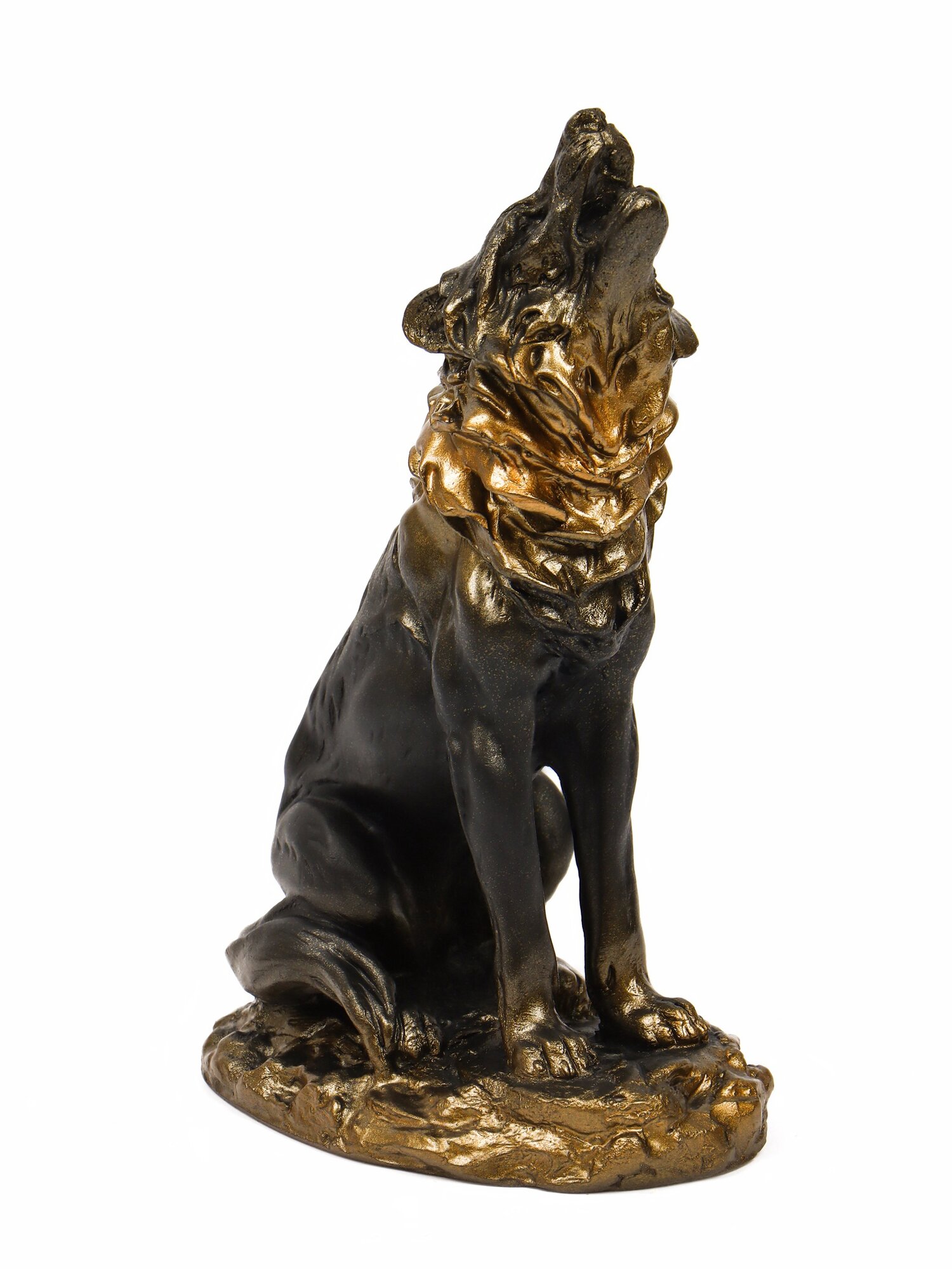 Фигура "Волк" бронза 11х18х7см