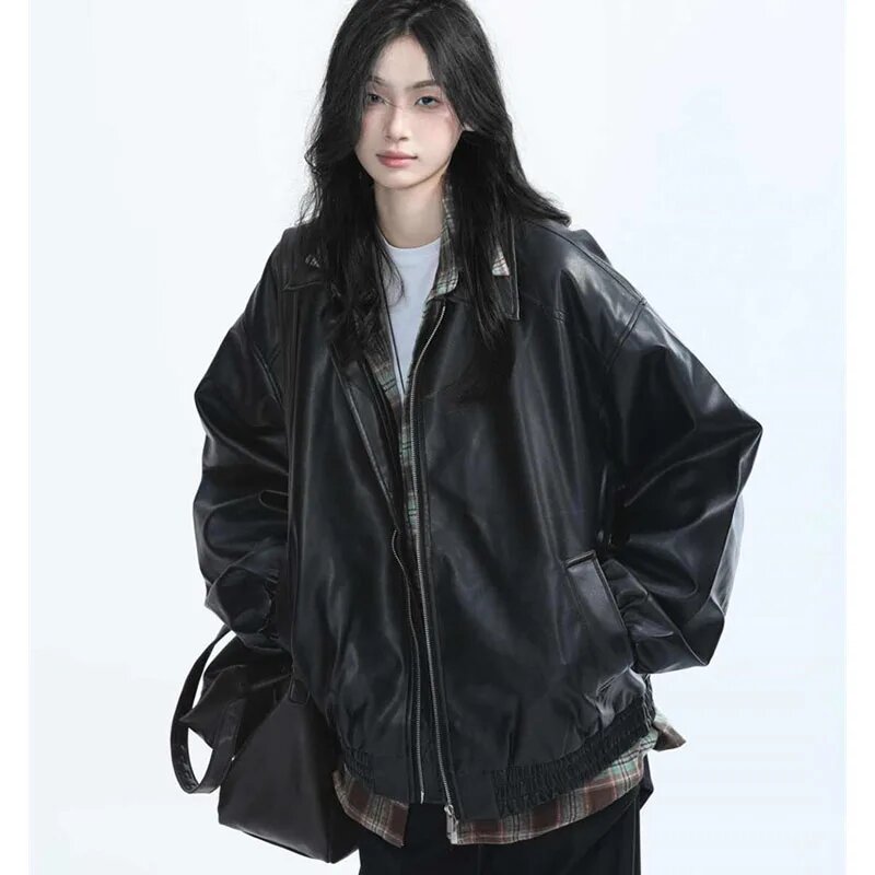 Куртка кожаная