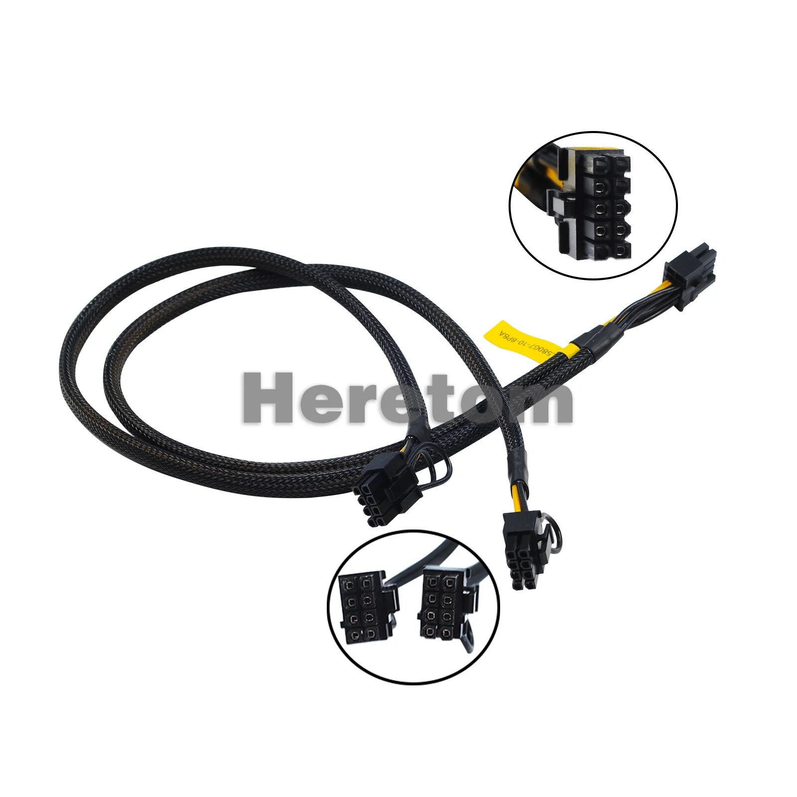 Кабель питания Mini 10PIN до 8 + 8PIN GPU для HP G8 G9 DL580 G7, кабель интерфейса PCI-E для сервера, 50 см