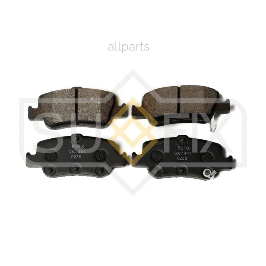 SUFIX SX-1441 Колодки тормозные задние TOYOTA Auris (BOS) 1.4-1.6 07> / Corolla (BOS) 1.4D 06>