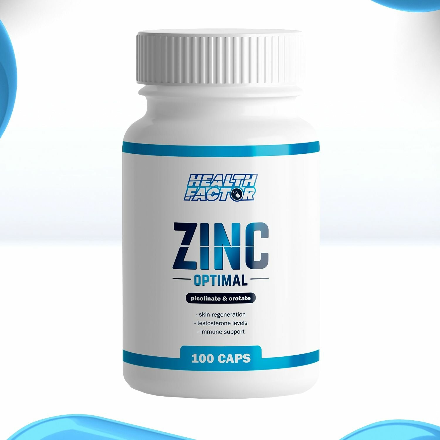 Минеральный комплекс ZINC OPTIMAL Health Factor/Хэлф фактор Цинк 100 капсул по 15мг