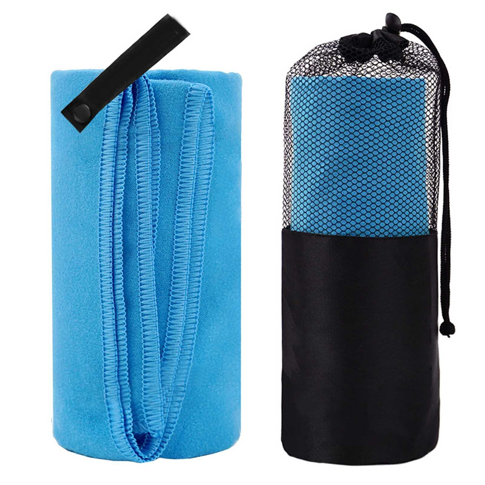 Дорожные полотенца из микрофибры, быстросохнущие полотенца для кемпинга, пляжа, спортзала, пешего туризма