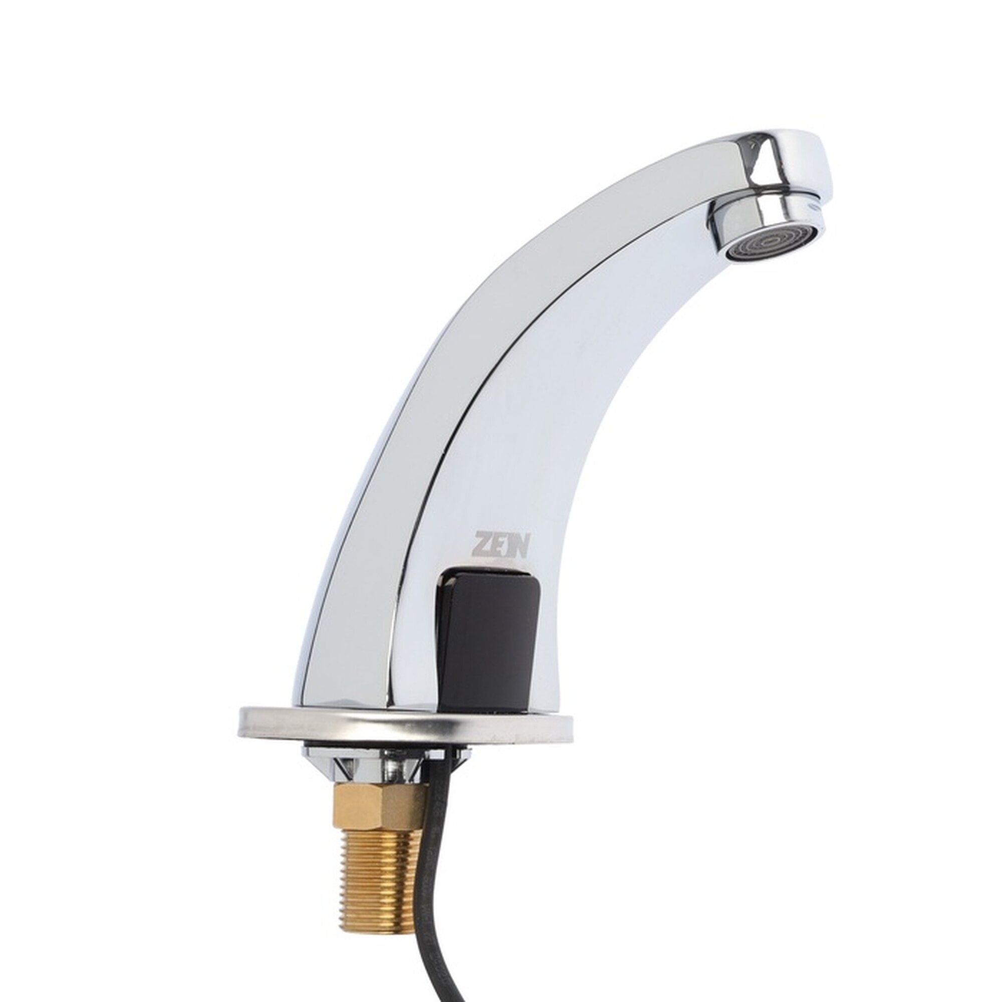 Смеситель ZEIN ZC-011, для раковины, сенсорный, хромированный, цинк