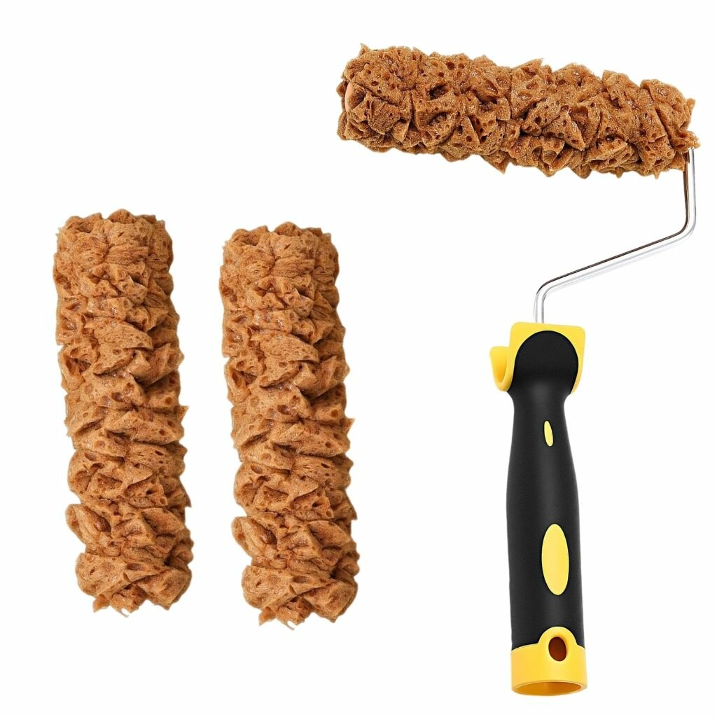 3 штуки 6-дюймовые валики для текстур с рамой