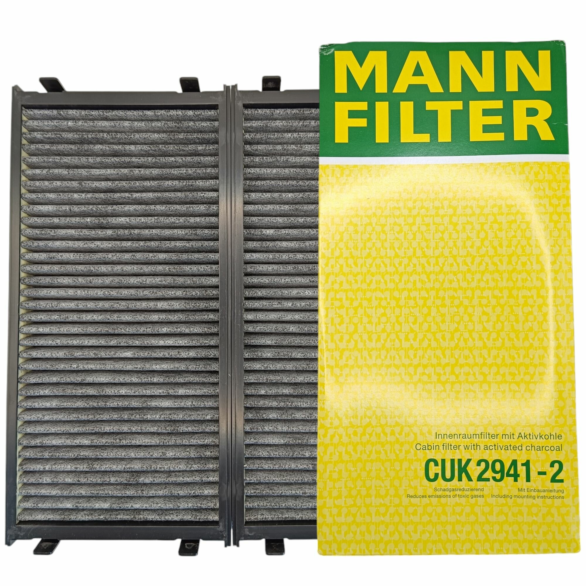 Фильтр салона угольный BMW X5 F15 F85 E70, X6 F16 F86 E71 / MANN-FILTER CUK29412