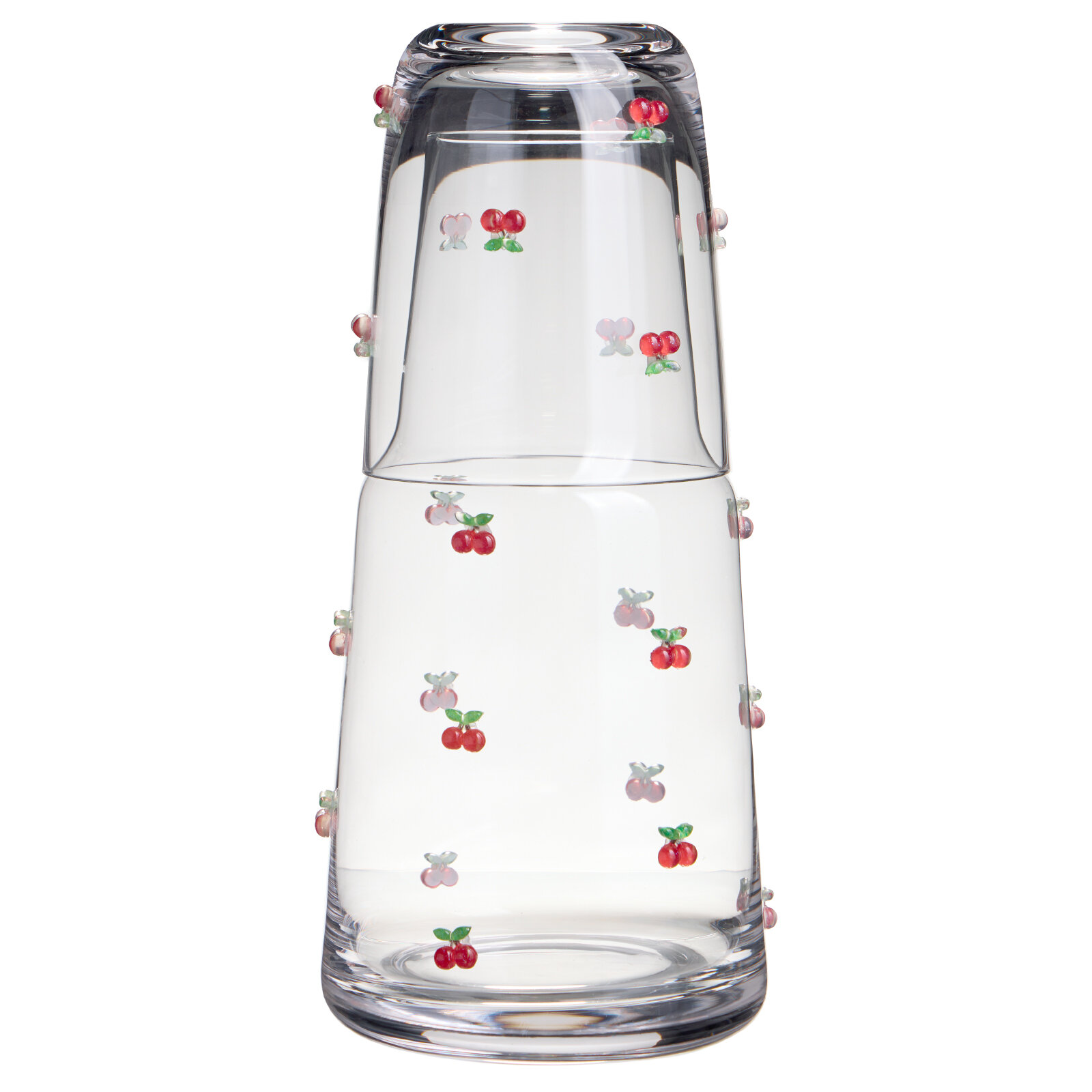 Графин с крышкой-стаканом fruity cherry 890/330 мл KSG-685-141