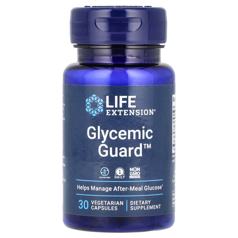Life Extension Glycemic Guard (Гликемическая защита) 30 вег капсул (Life Extension)