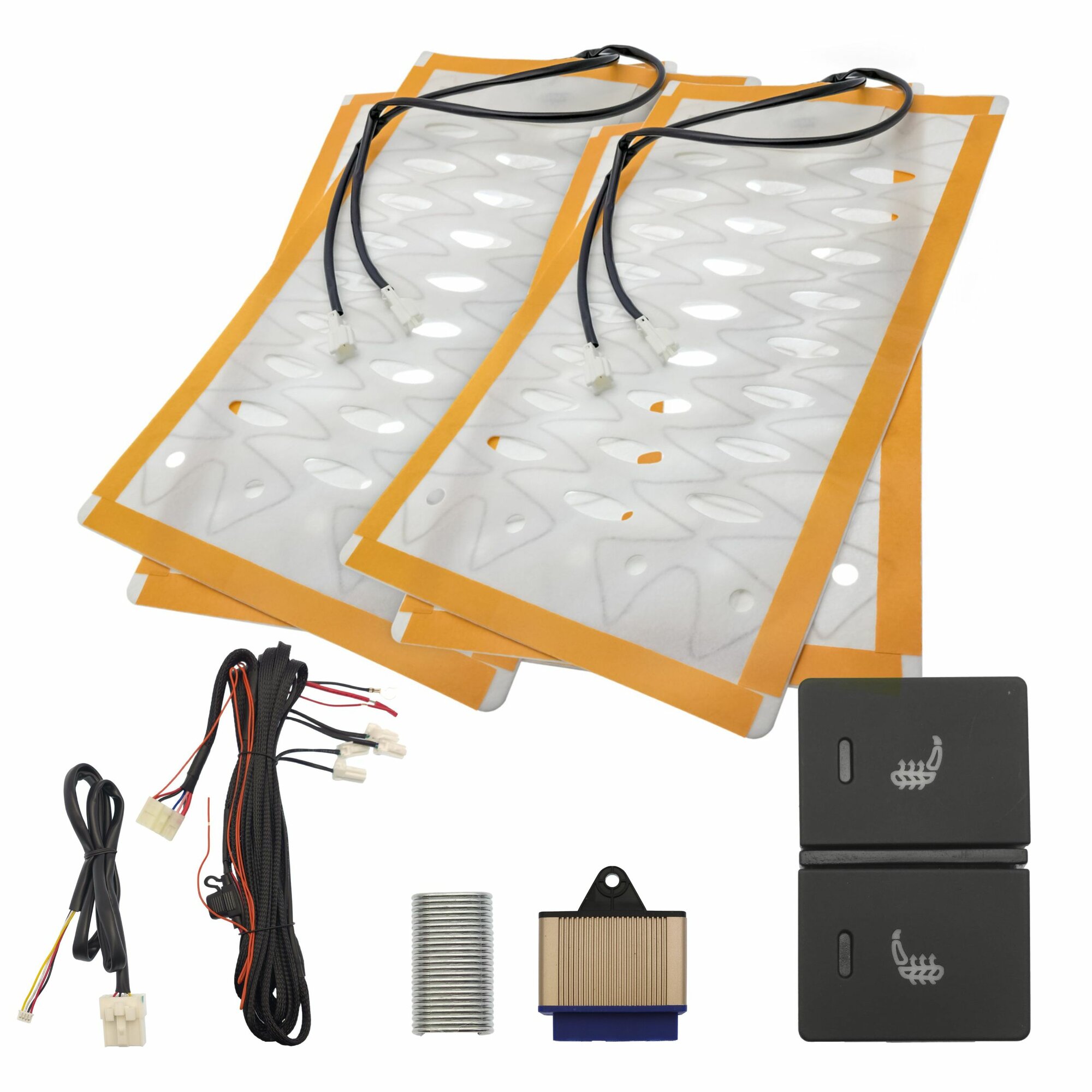 Комплект подогрева двух сидений со сдвоенной кнопкой для Honda / Wide Media ZG18