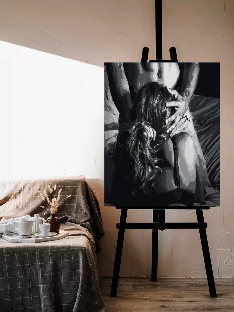 Картина по номерам Эротика Страсть Любовь Влечение Соблазн