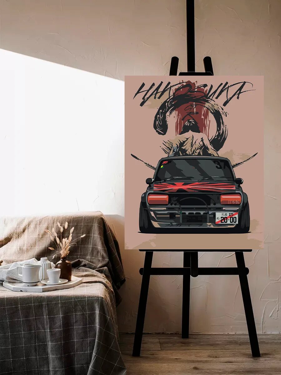 Картина по номерам Жигули Лада Ваз 2105 Боевая Классика