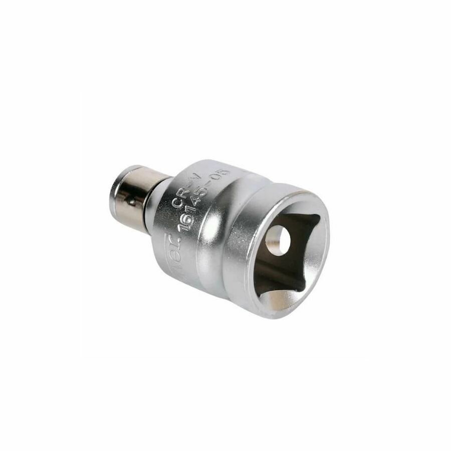 Переходник квадрат внутренний 1/2" шестигранник 1/4" WHIRLPOWER 16145-05-1412