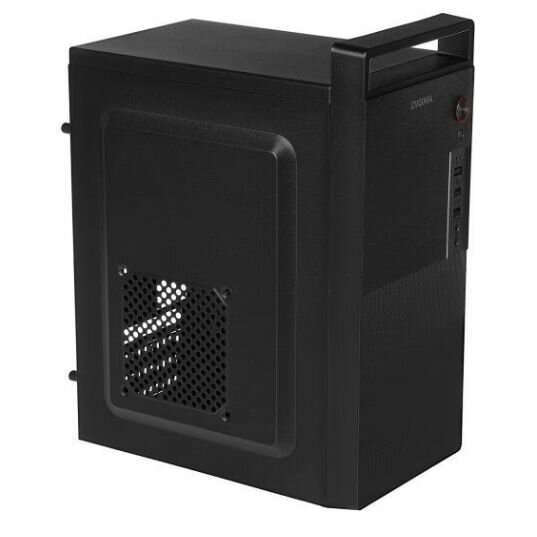 Компьютерный корпус Digma DC-MATX101-U2 (DC-MATX101-U2) черный - Mini Tower, Micro-ATX, USB 2.0 Type-A