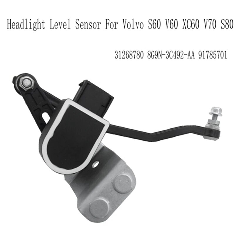 31268780 Датчик уровня правой передней фары автомобиля для Volvo S60 XC60 V70 S80, датчик высоты кузова 8G9N-3C492-AA 91785701
