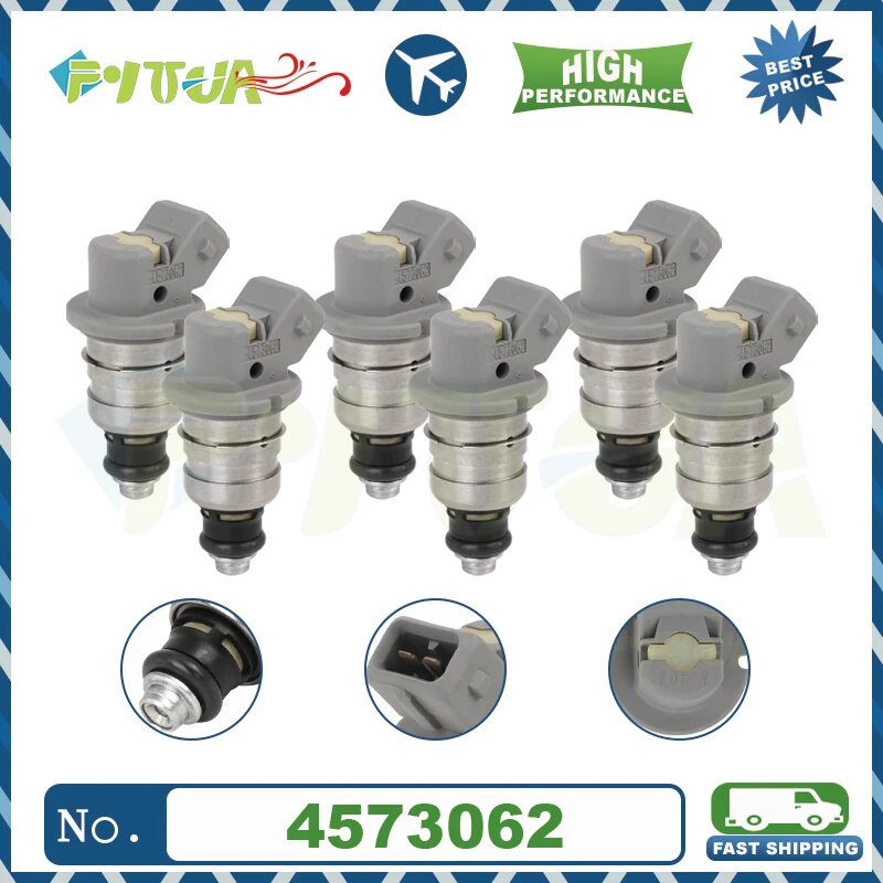 Топливная форсунка 1/6 шт. 4573062 Совместим с Chrysler Concorde LHS New Yorker Dodge Eagle 3.5L V6 1993-1997 годов выпуска, 6PCS