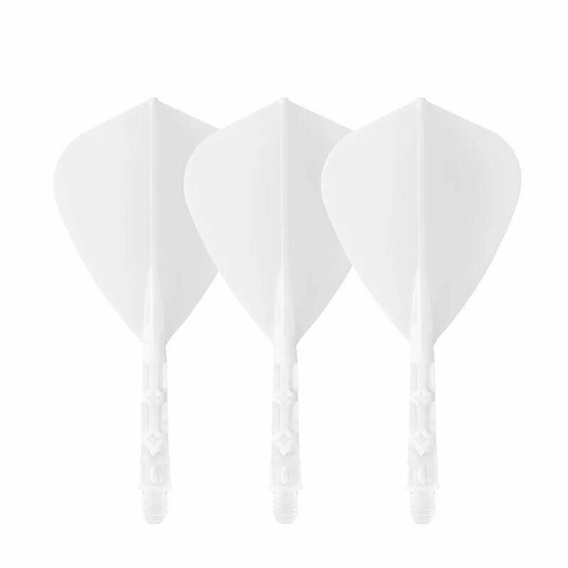 CUESOUL ROST T19 карбоновые валы для дартса, прозрачные, набор из 3 штук Белый, White - M29mm