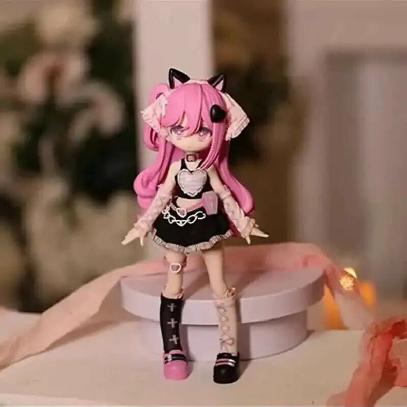 LEI-Doll Кукла BJD 1/12 шарнирная аниме с одеждой и аксессуарами. коллекционная. подарок для девочек