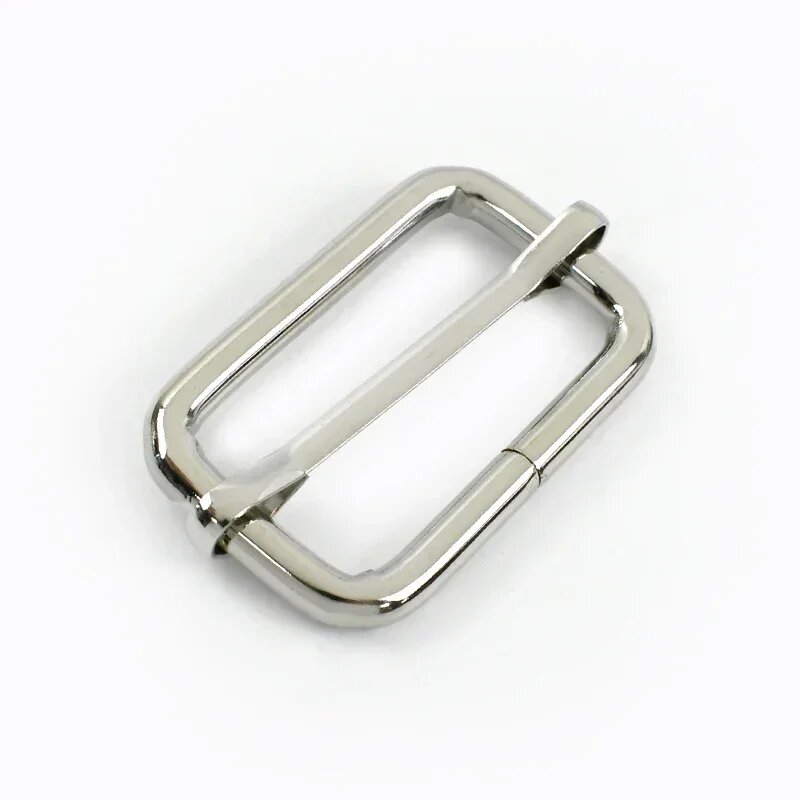 Meetee металлические пряжки для ремней и сумок 13-38 мм Серебряный, 32mm-5Pcs, F2-12-Silver