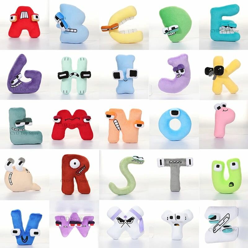 Мягкая игрушка "Алфавит Лора", плюш, синтепон, от 18 месяцев, для изучения английского