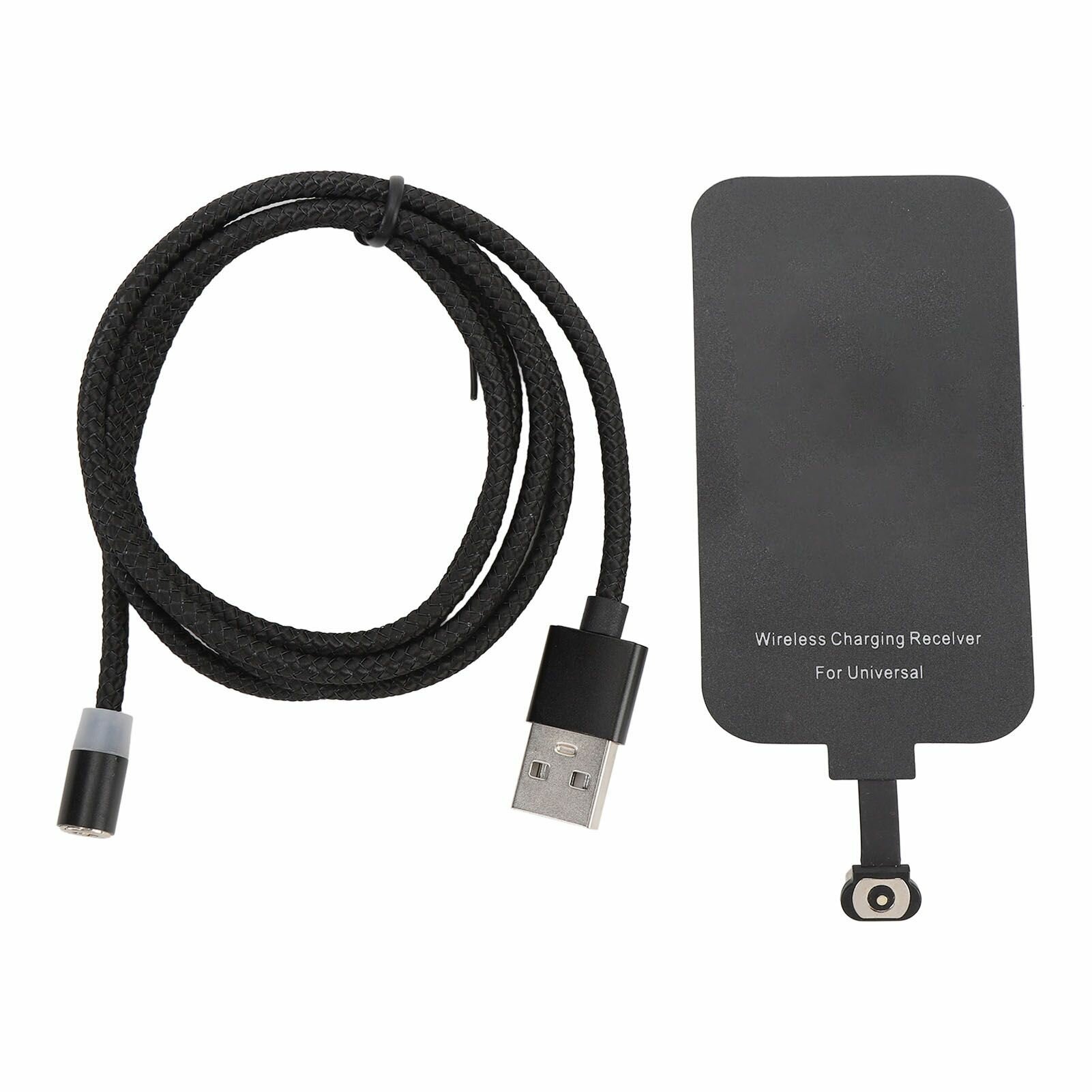 Магнитный беспроводной зарядный приемник типа C, 5 Вт, адаптер быстрой зарядки USB C, совместимый со смартфонами, безопасная и эффективная передача энергии