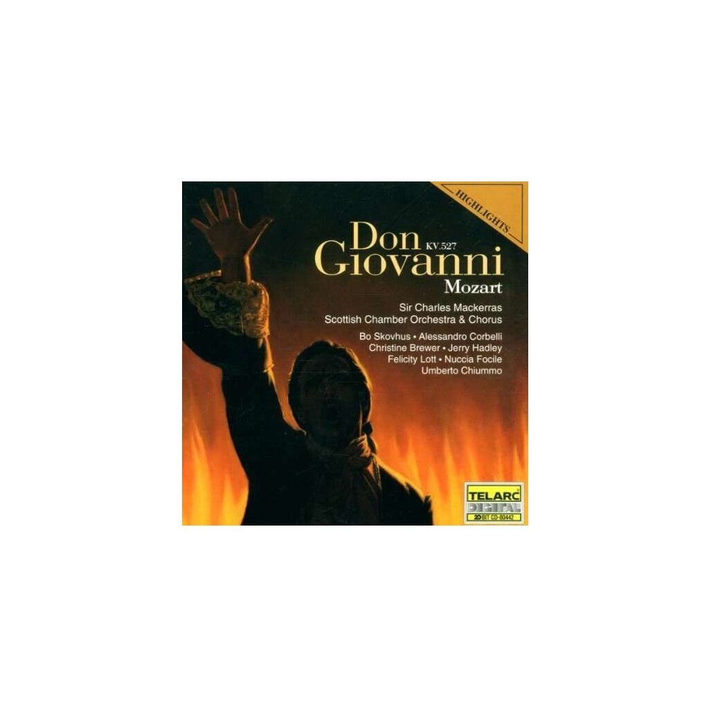 Диск Wolfgang Amadeus Mozart (1756-1791) - Don Giovanni (Ausz.) (1 CD)