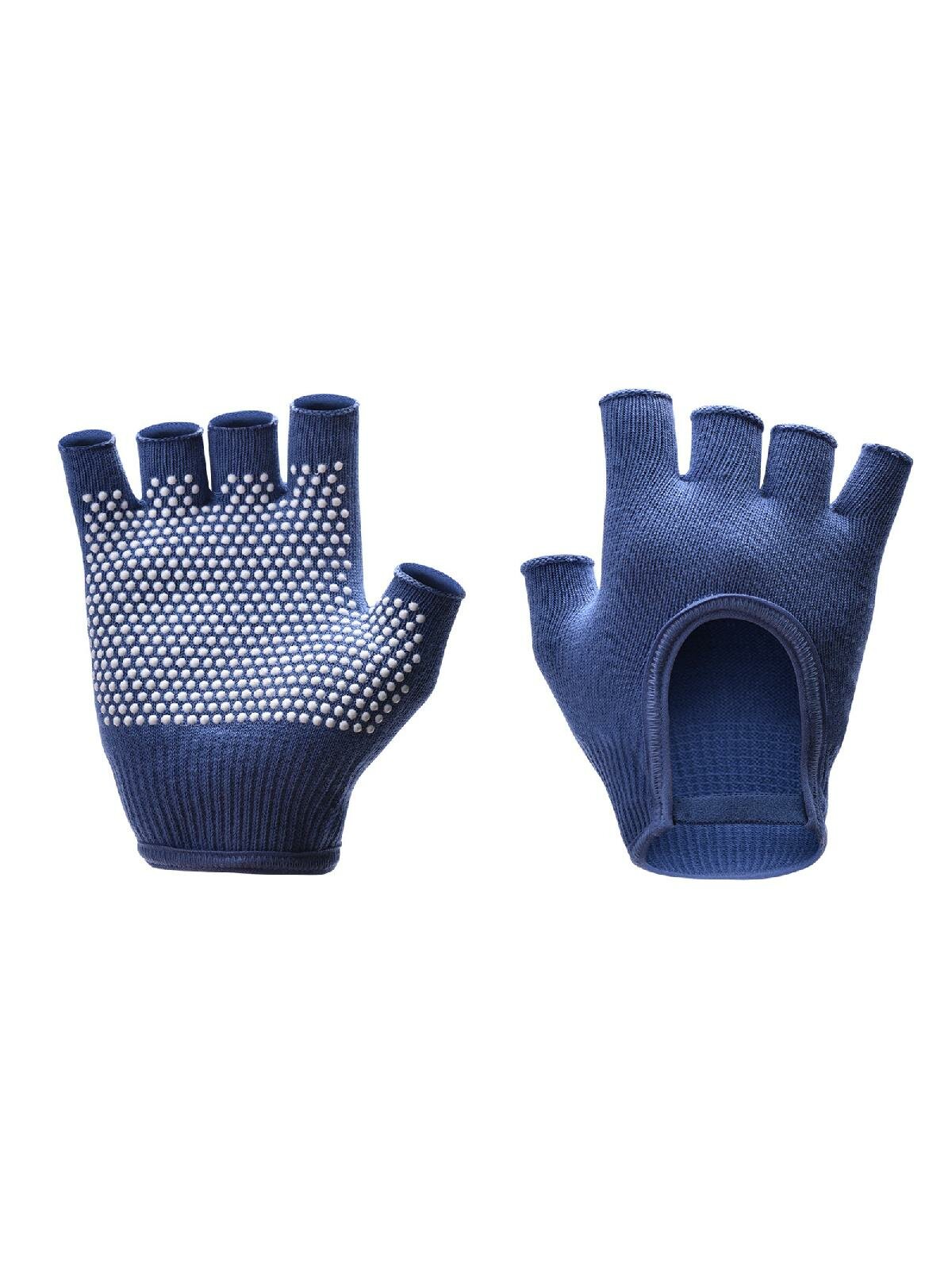 Перчатки для спортзала Спортивные перчатки Перчатки на полпальца Дышащие перчатки для пилатеса для женщин