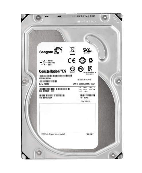 Жесткий диск Seagate ST500NM0001 500Gb SAS 3,5" HDD