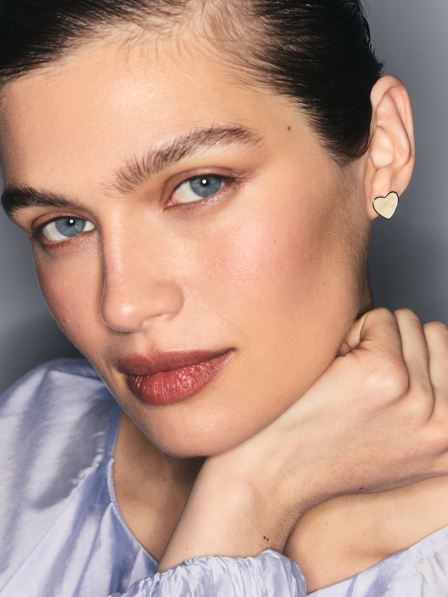 Серьги, эпоксидная смола