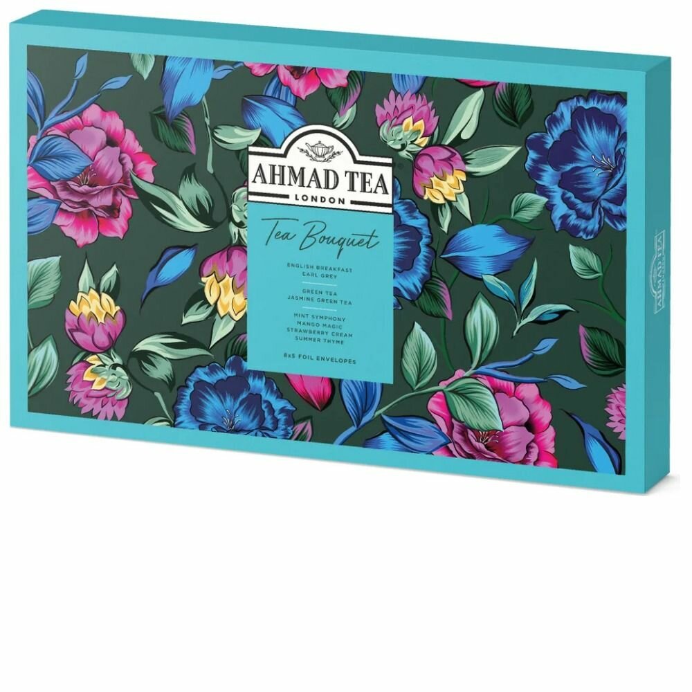 Ahmad Tea Чай Ассорти Чайный букет, 40 пакетиков