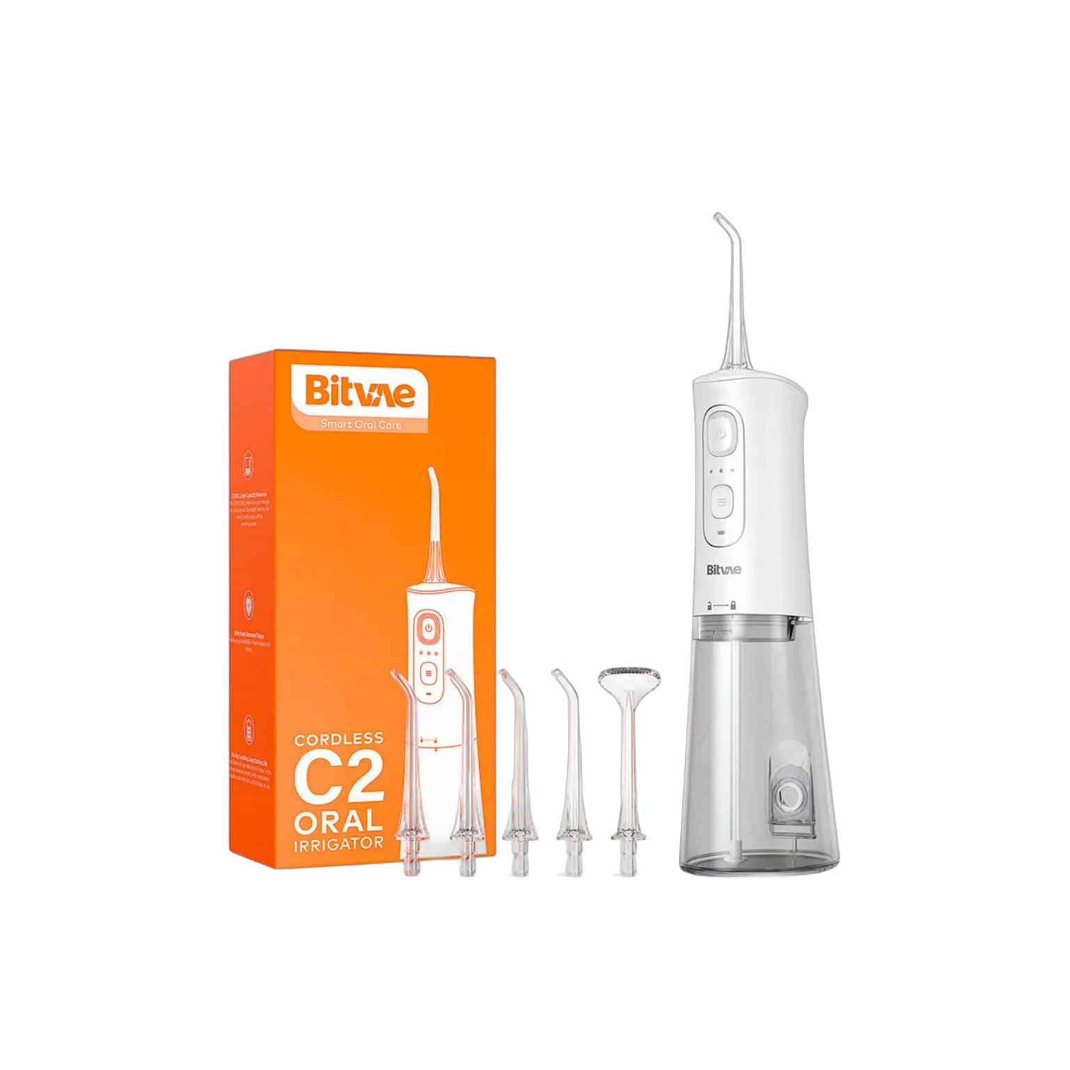 Портативный ирригатор С2 Water Flosser, 6 насадок