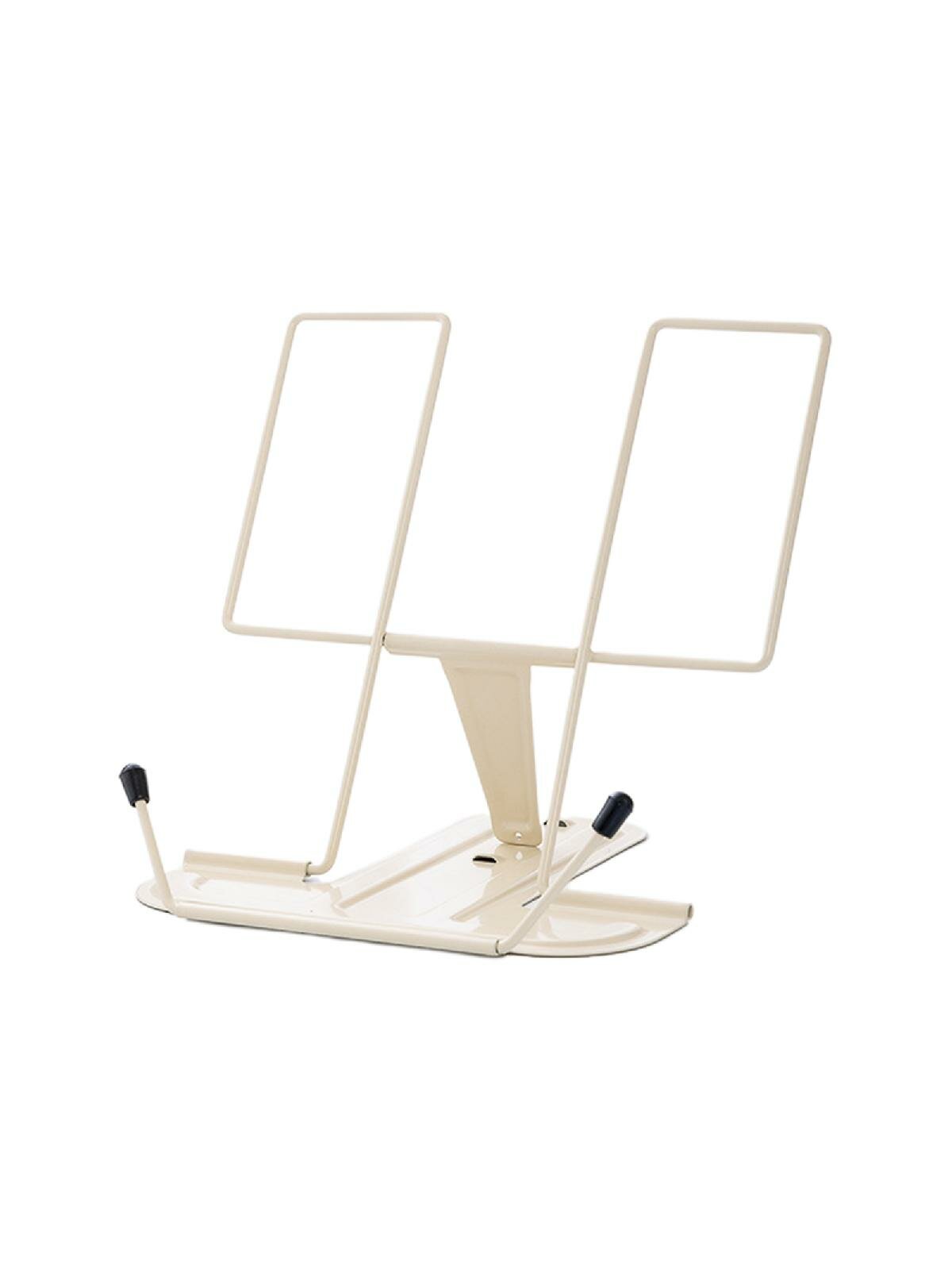 Держатель кулинарной книги Подставка для книг Складная регулируемая для чтения детьми и взрослыми без помощи рук