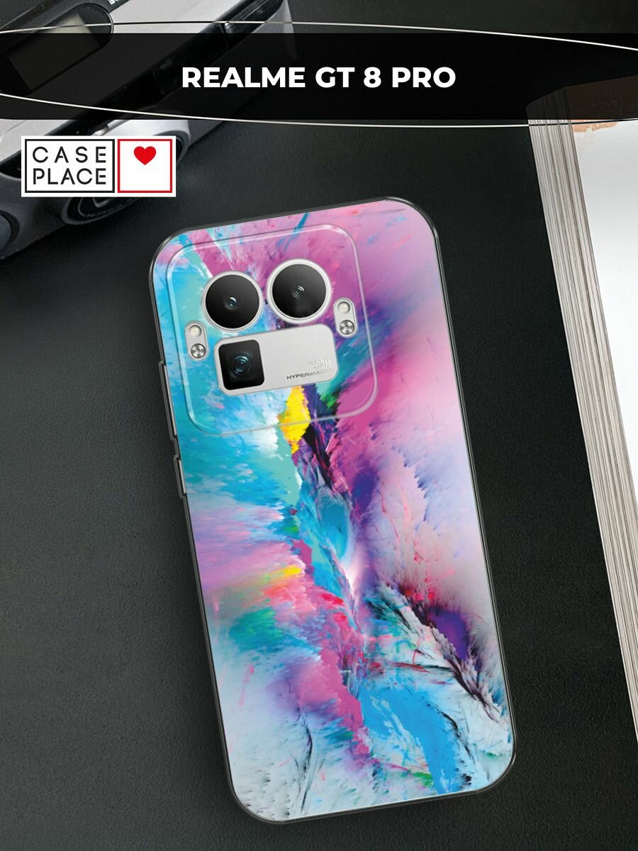 Чехол на Realme GT 8 Pro / Реалми GT 8 Про с принтом Абстракция 29