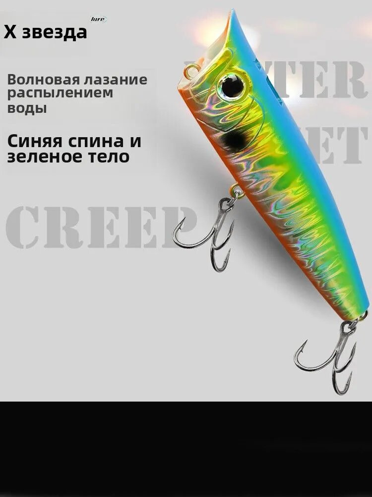 Сплэш-поппер - воблер для поверхностной ловли