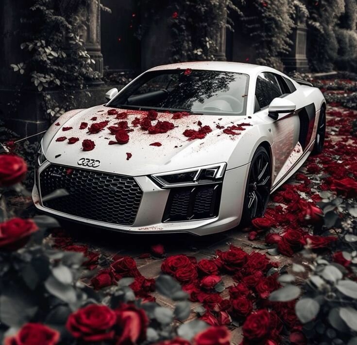 Алмазная картина "Автомобили Audi" Квадрат/Круглый Алмаз/Стразы Арт/40х50 см. квадрат круглый 40х50 см алмаз стразы