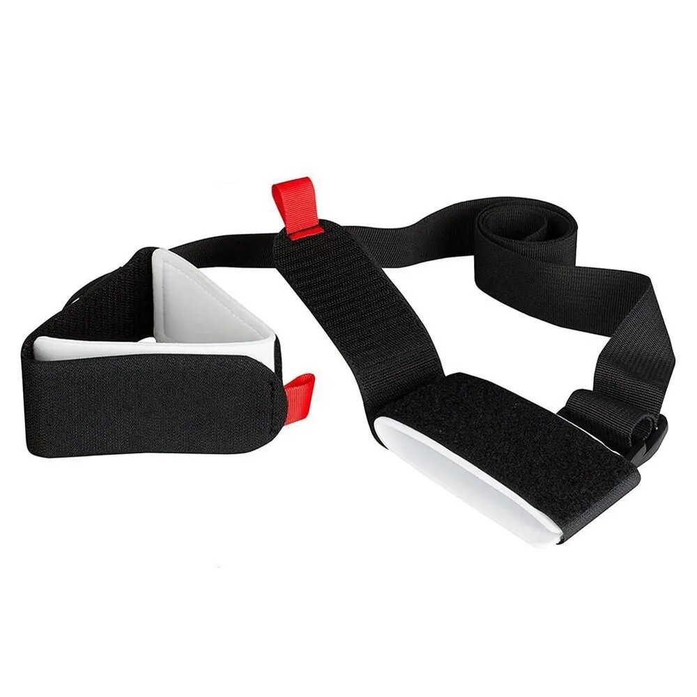 Ремни связка для переноса лыж и палок на липучке