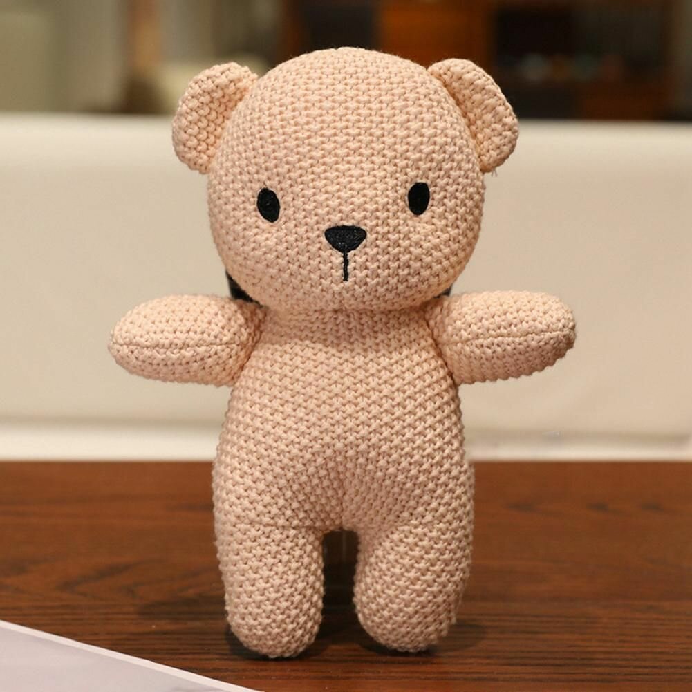 Вязаная игрушка "Мишка"