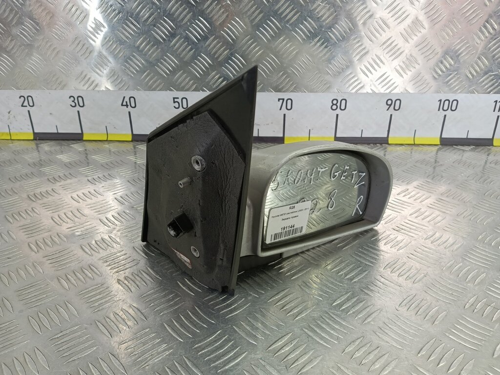 Зеркало правое Б/У для Hyundai GETZ I (2002—2005) I рестайлинг (2005—2011) 876201C940