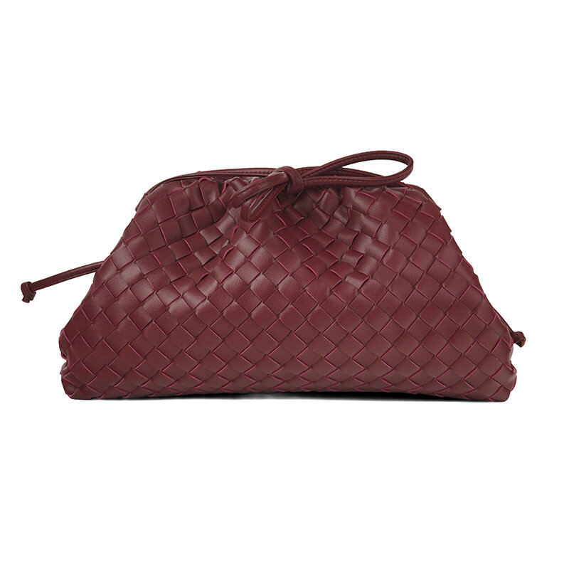 Большая плетеная сумка Amazon, популярная на международных рынках, плетеная сумка с большой вместимостью, сумка с клипсой, ручная сумка для пельменей